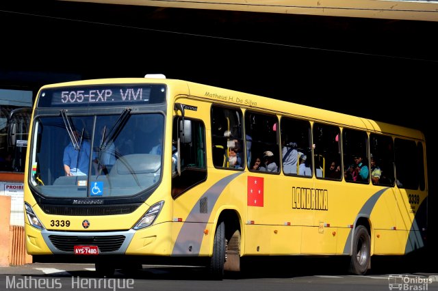 TCGL - Transportes Coletivos Grande Londrina 3339 em Londrina por ...