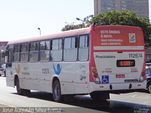Viação Piracicabana Distrito Federal 112674 em Brasília por José ... Viação Piracicabana Distrito Federal 112674 em Brasília por José ...